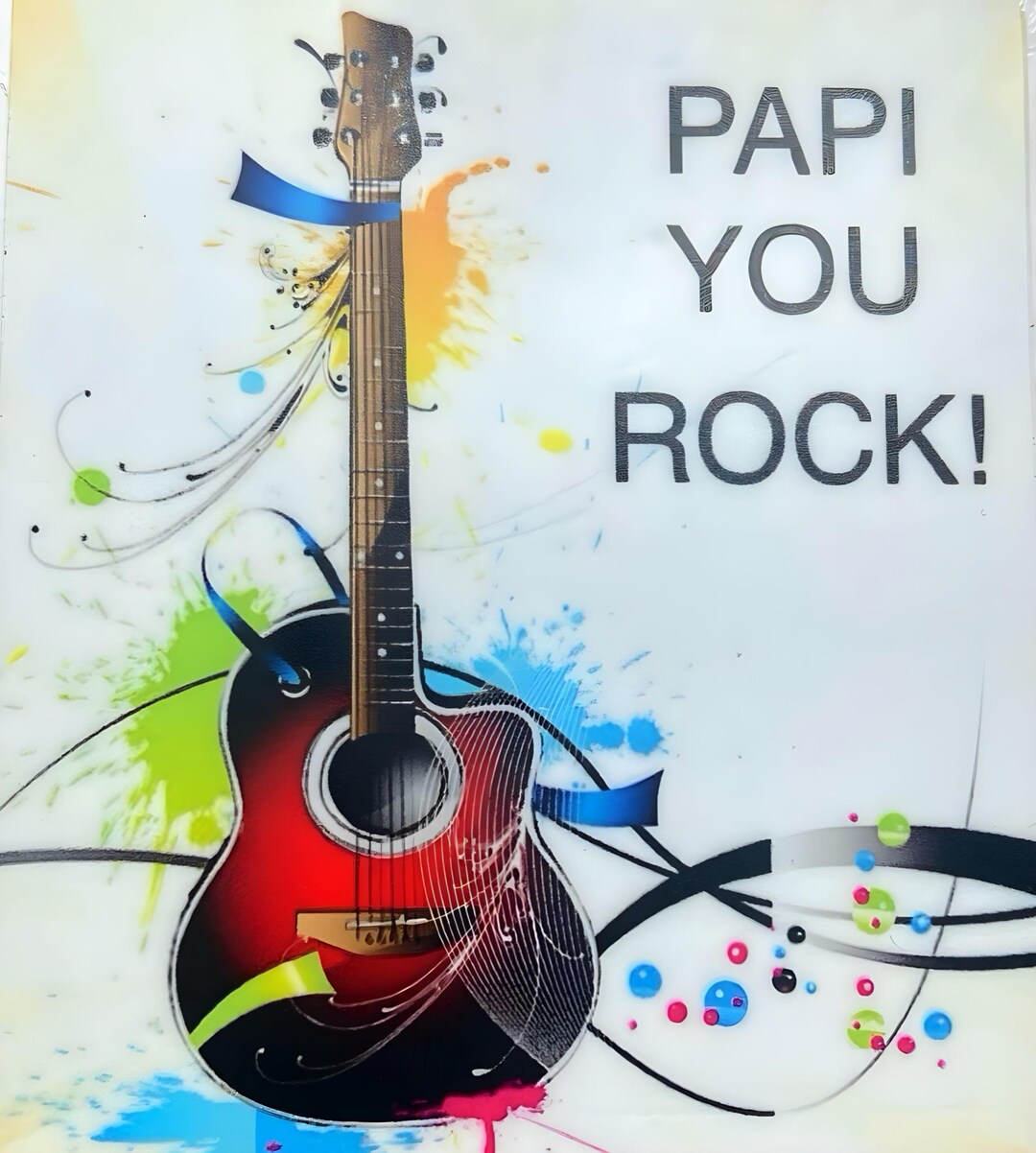 Papi Rocks Sticker - Etsy