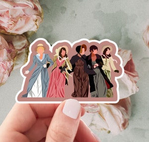Pemberley Pride and Prejudice Mr. Darcy Sticker - Etsy