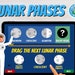 Phases of the Moon Boom Cards | Lunar Cycle Digital Science Activity ...