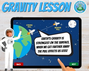 Phases of the Moon Boom Cards Lunar Cycle Digital Science Activity ...