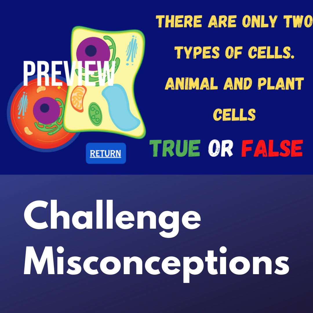 Plant and Animal Cell Jeopardy Classroom Game | Review Basic Organelles ...