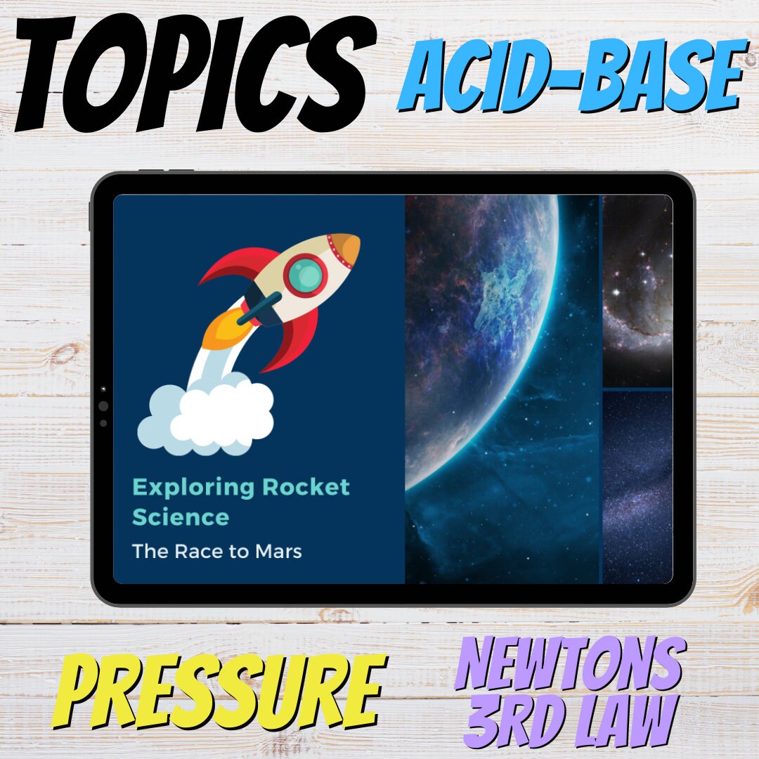 Bottle Rocket Experiment Lesson Plan | Neutralization Lab | Third Law ...