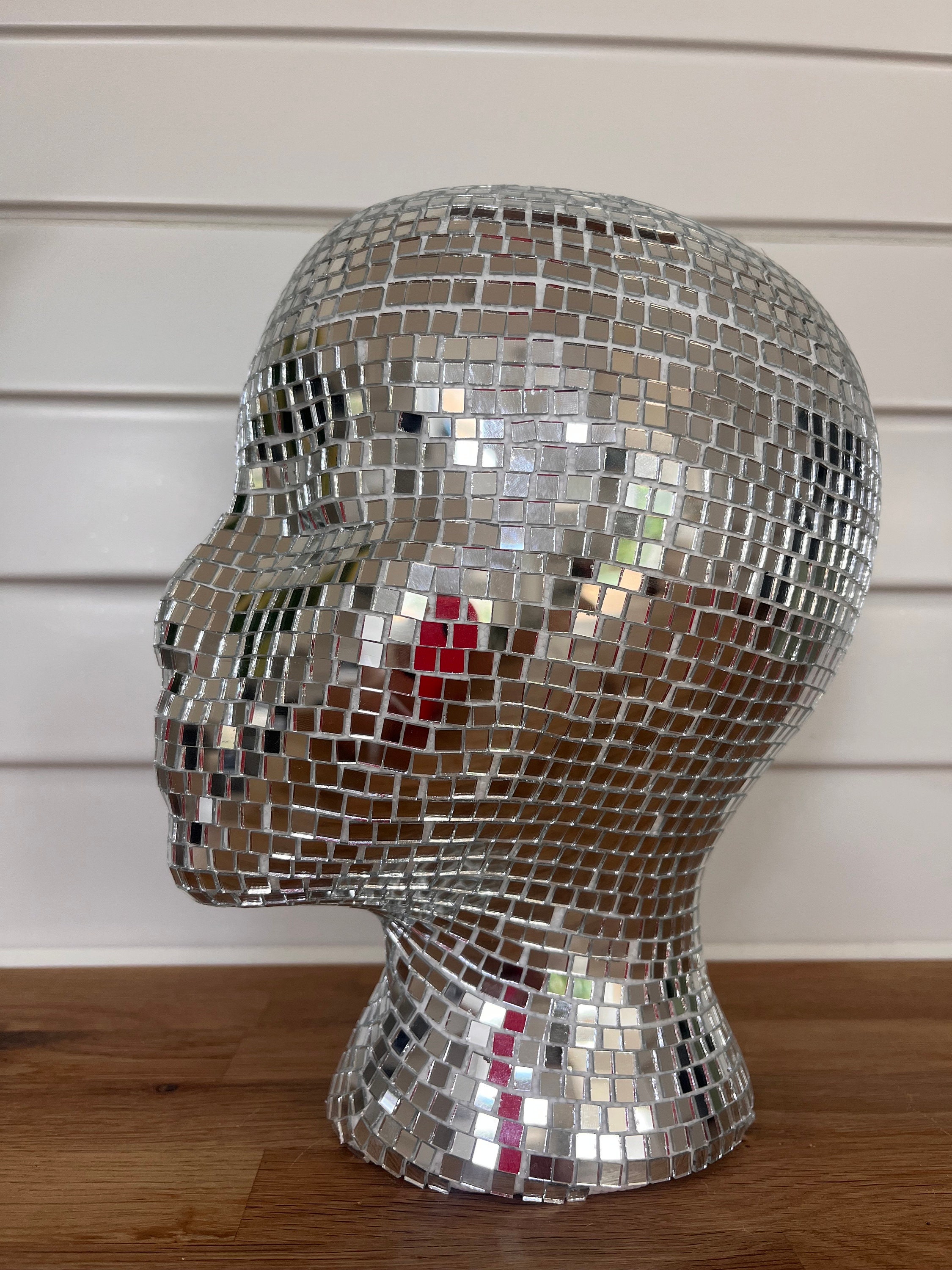 Disco Head, Mirrorball Head, Party Mannequin, Display, DJ - Etsy