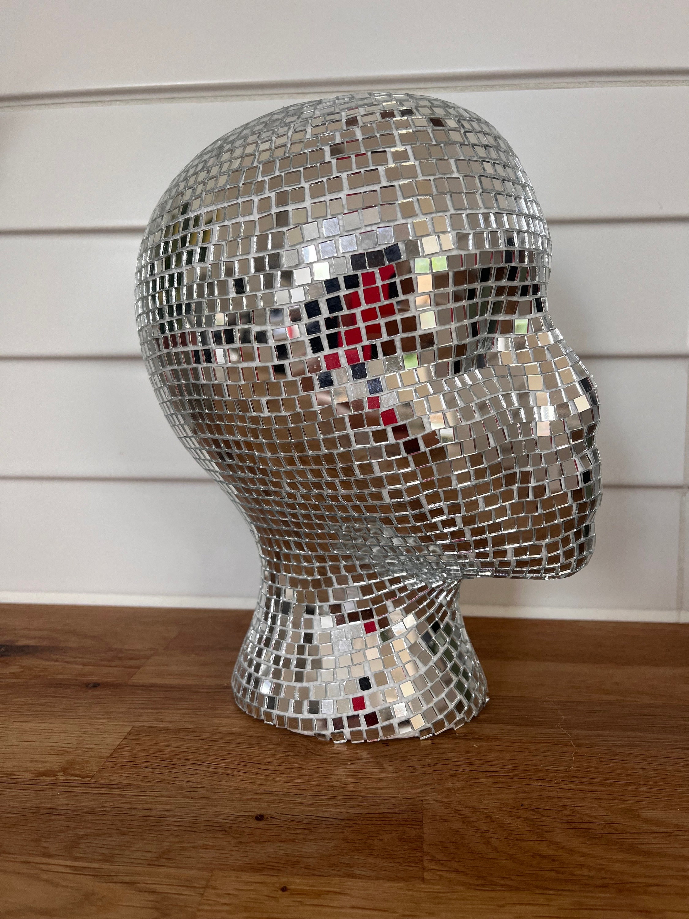 Disco Head, Mirrorball Head, Party Mannequin, Display, DJ - Etsy