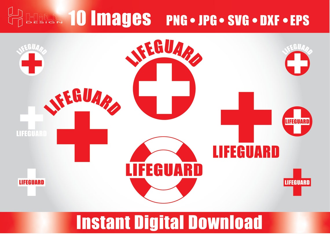 Lifeguard SVG | Lifeguard Clipart | Lifeguard Silhouette Cut File ...