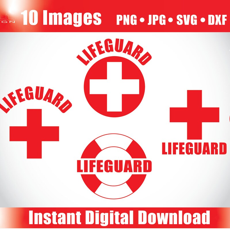 Lifeguard Svg - Etsy