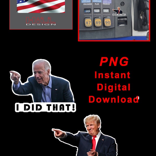 Trump I Did That Stickers - Etsy