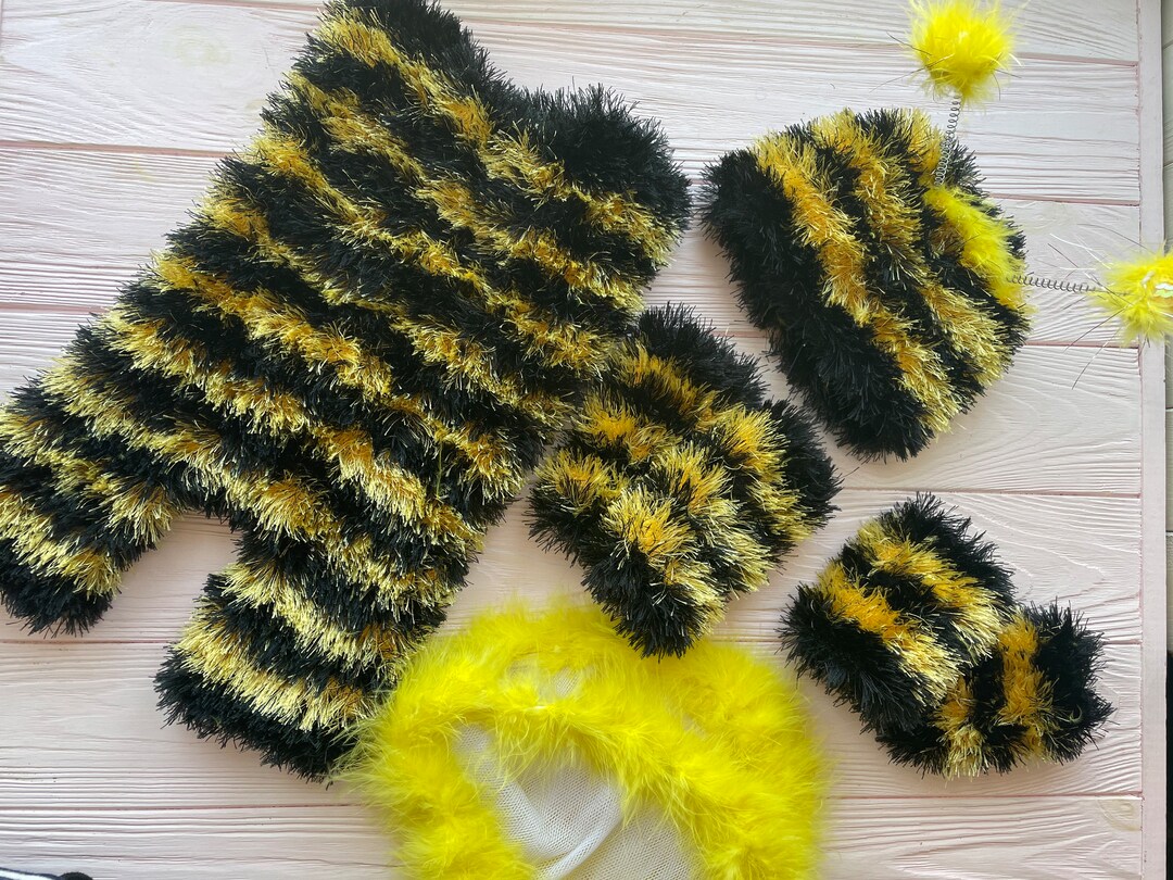 Bee Knitted Costume for Baby - Etsy
