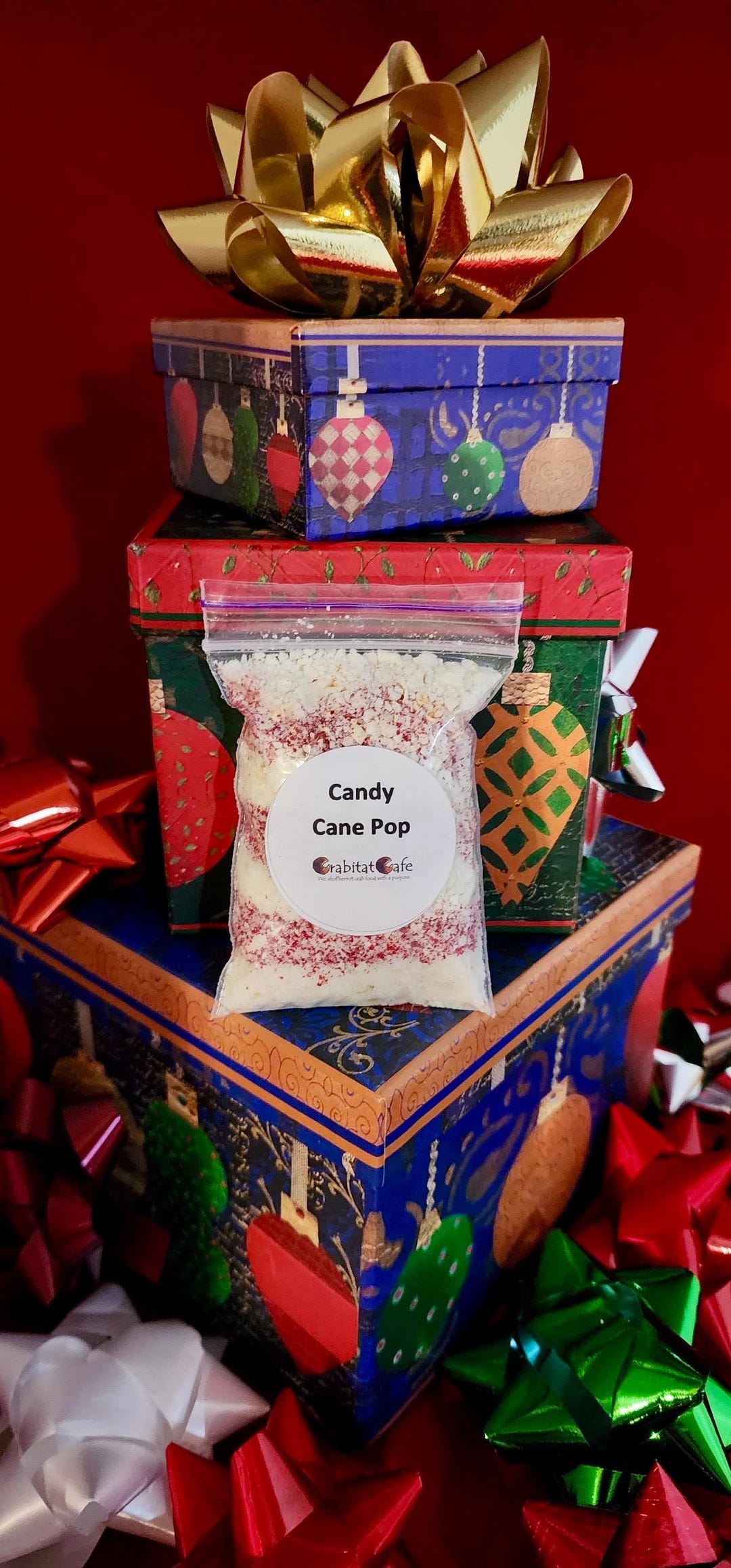 Candy Cane Pop | Food for Hermit Crabs - Festive Layered Blend With ...
