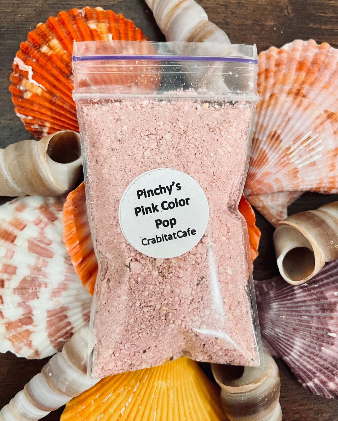 Pinchy's Pink Color Pop Complete Meal Hermit Crab Food | Etsy