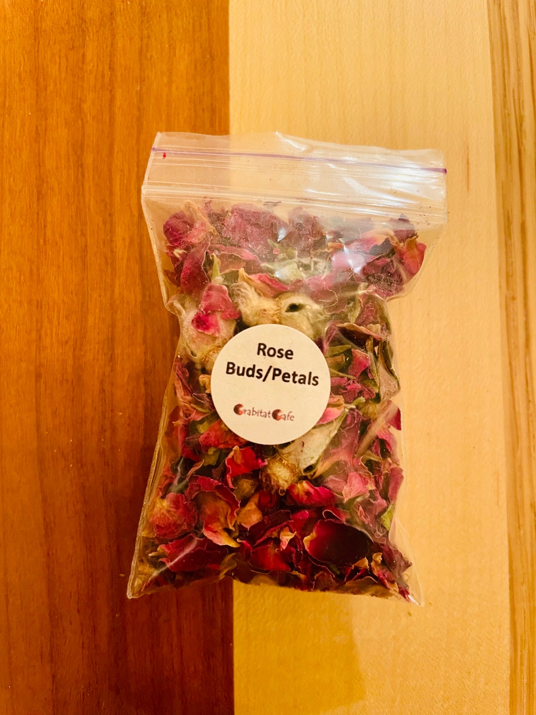 Dried Organic Rose Buds & Petals - Flowers | Hermit Crab Foraging Food ...