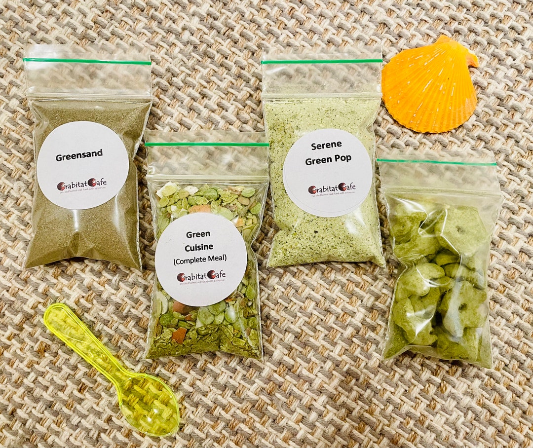 Green Goodies 4 Piece Bundle Hermit Crab Food - Etsy