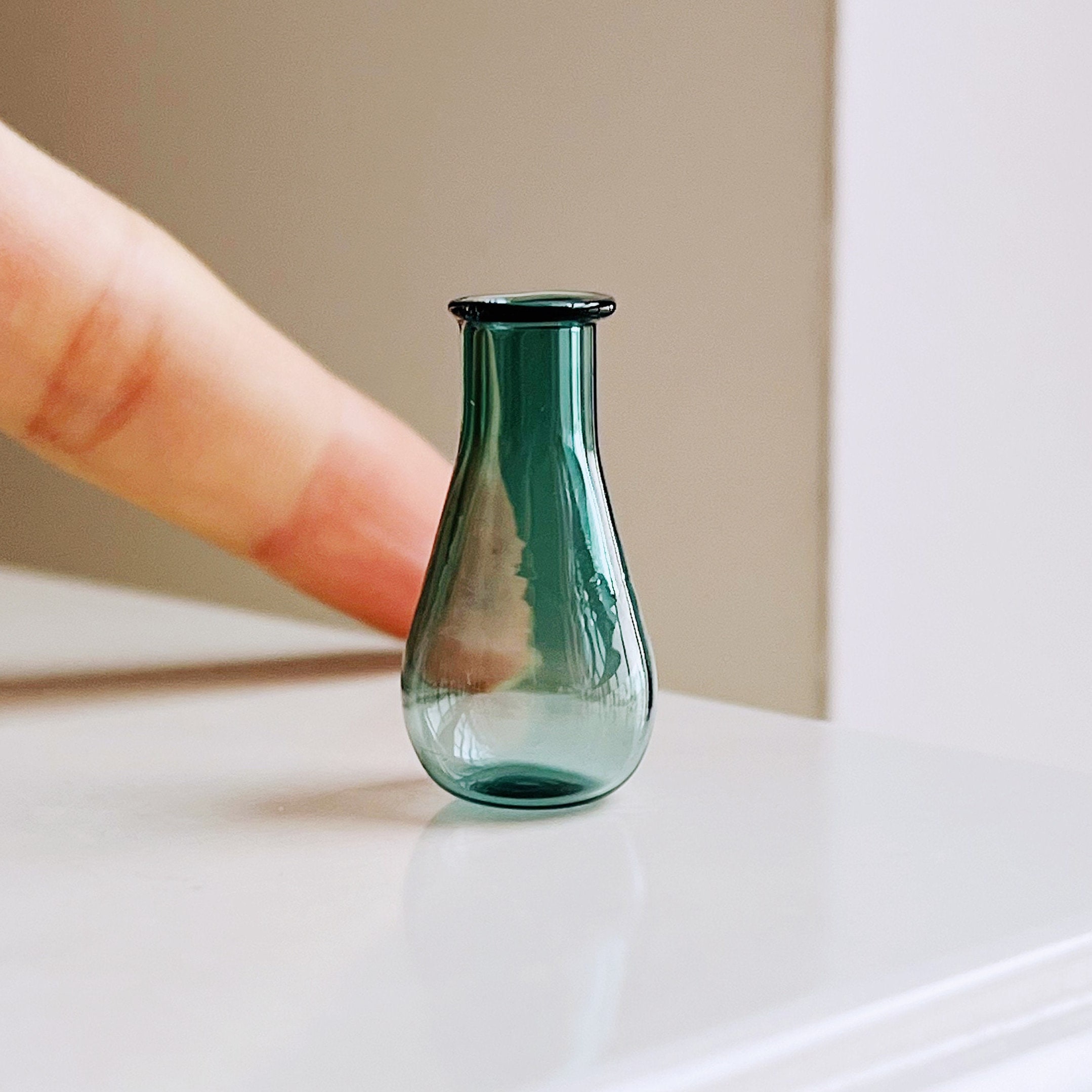 Miniature Glass Vase Mini Glass Color Flask Bottles Cute Bottles Wine ...