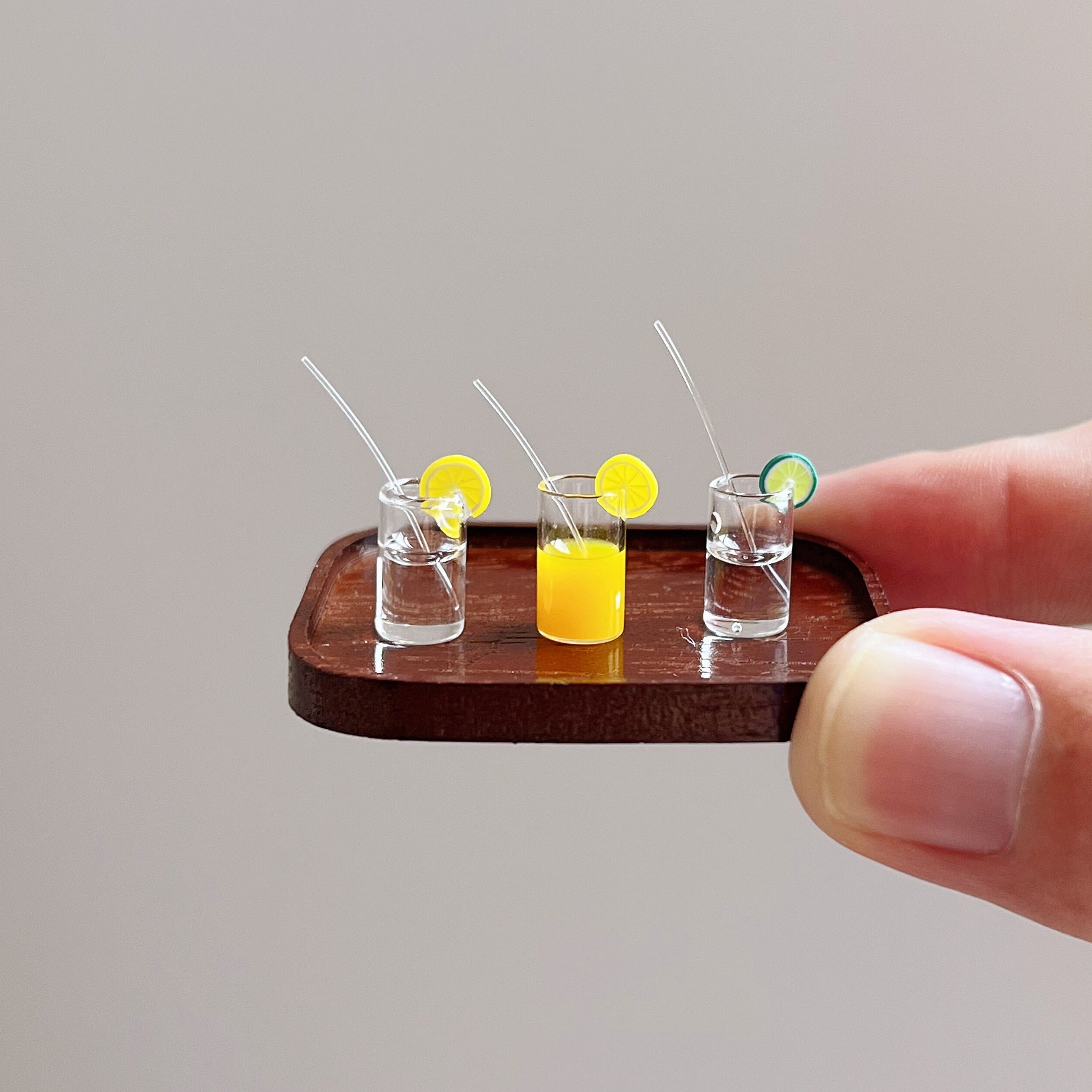 1:12 Scale Dollhouse Miniature Summer Drink, Miniature Beverage Drink ...
