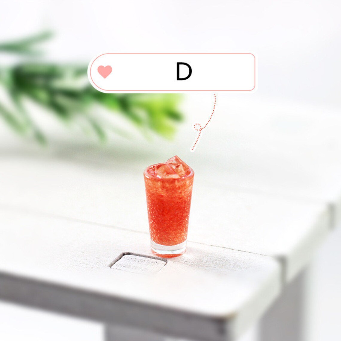 1:12 Scale Dollhouse Miniature Summer Drink, Miniature Beverage Drink ...