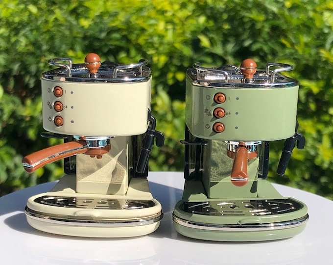 1:6 Scale Miniature Coffee Machine Dolls House Espresso Machine Mini ...