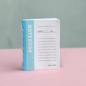 Dollhouse Miniature Notebooks Miniature School Office Accessory 1/6 ...