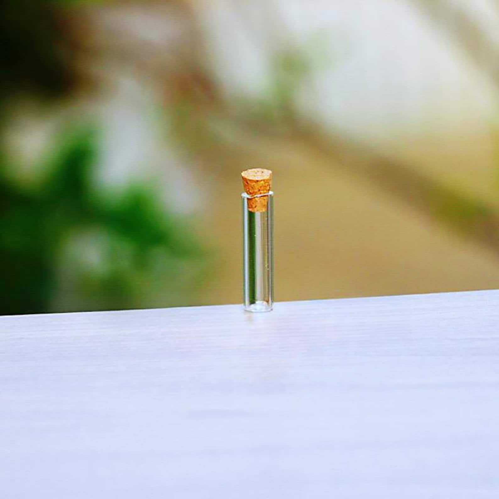 Miniature Glass Vase Mini Glass Color Flask Bottles Cute Bottles Gift ...