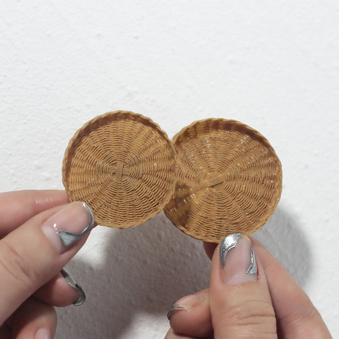 Miniature Fruit Basket, Mini Food Basket for Dollhouse ,dollhouse ...