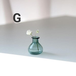 Miniature Glass Vase Mini Glass Color Flask Bottles Miniature Glass ...