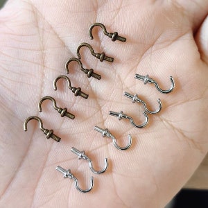 Miniature Hook Dollhouse Metal Hooks DIY Decoration Mini Hooks - Etsy
