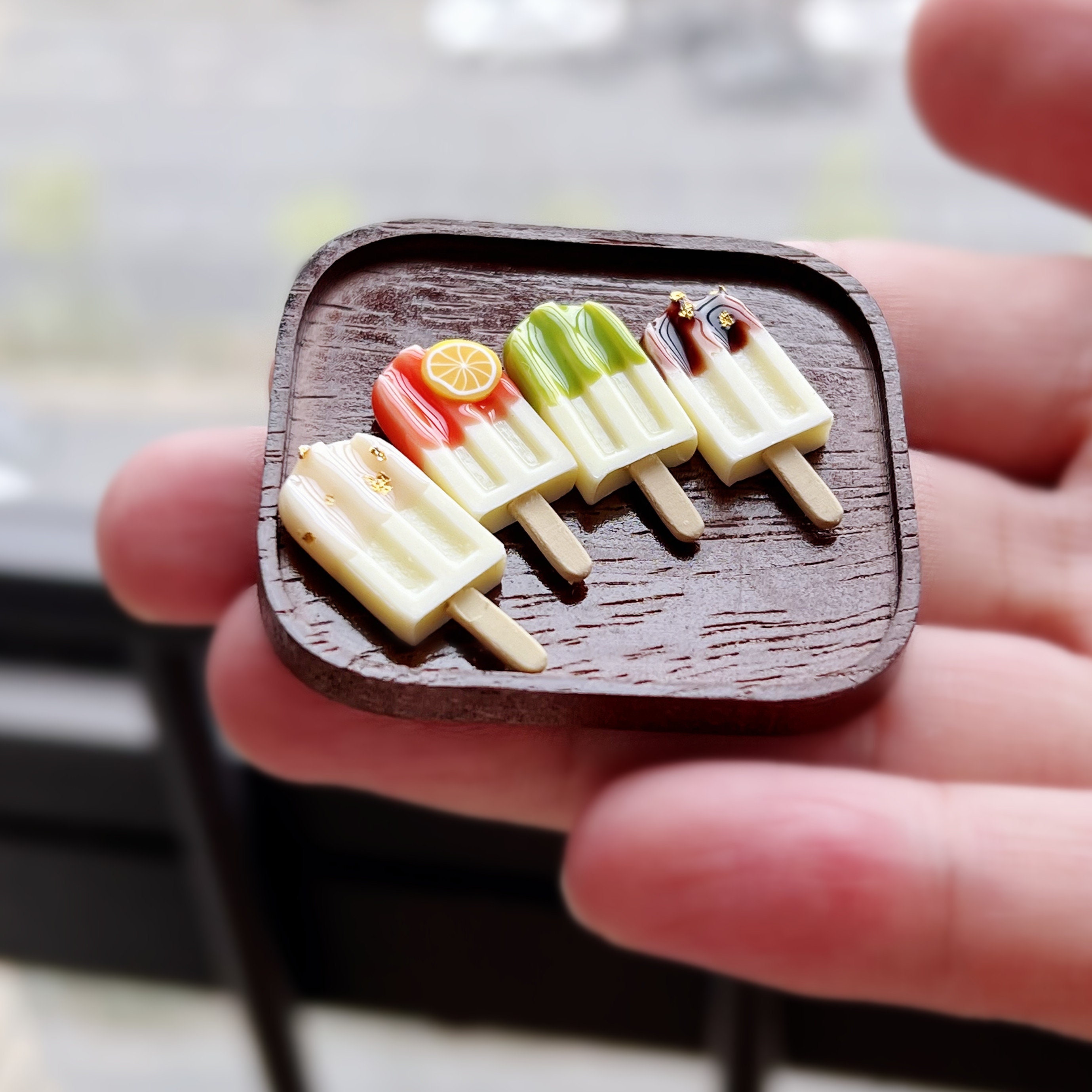 Dollhouse Miniature Ice Cream Miniatures Food for Dollhouse Decoration ...