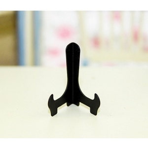Miniature Metal Holder Mini Plate Stands for Dollhouse Miniature Plate ...