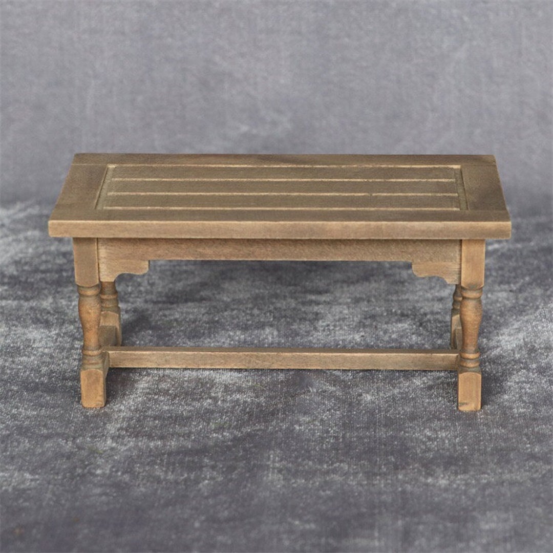 Miniature Dollhouse Dining Table Miniature Kitchen Table 1:12 Scale ...