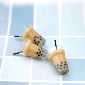 1:12 Scale Dollhouse Miniature Bubble Tea Miniature Ice Tea With Lemon ...