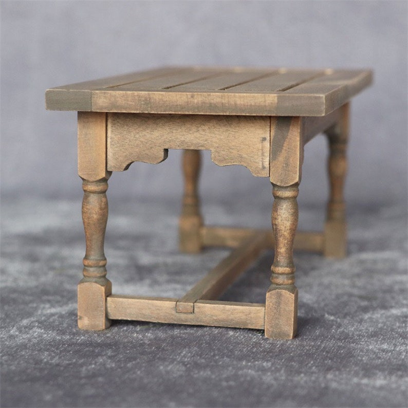 Miniature Dollhouse Dining Table Miniature Kitchen Table 1:12 - Etsy