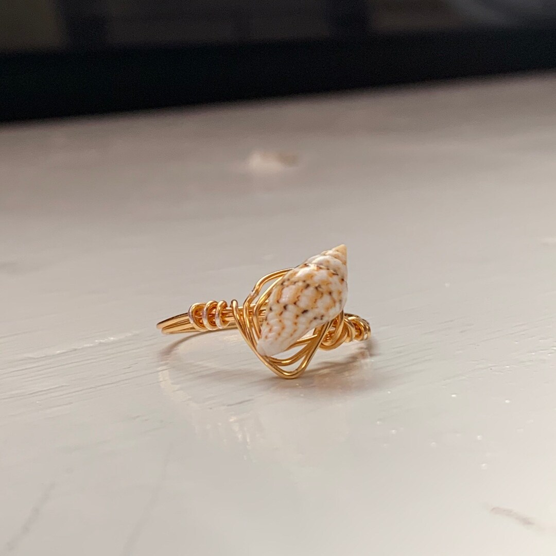 Seashell Ring - Etsy