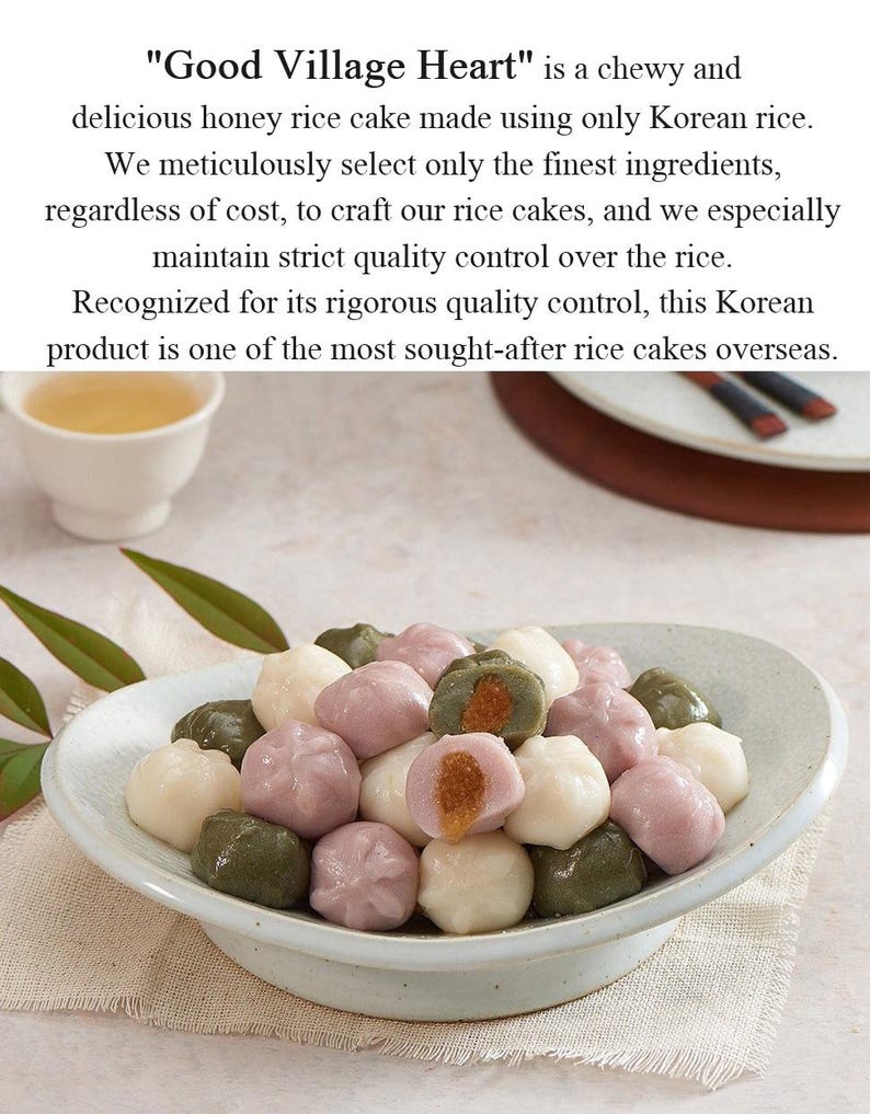 Korean Honey Rice Cakes: Ggultteok Sesame Dessert (350g) - Etsy