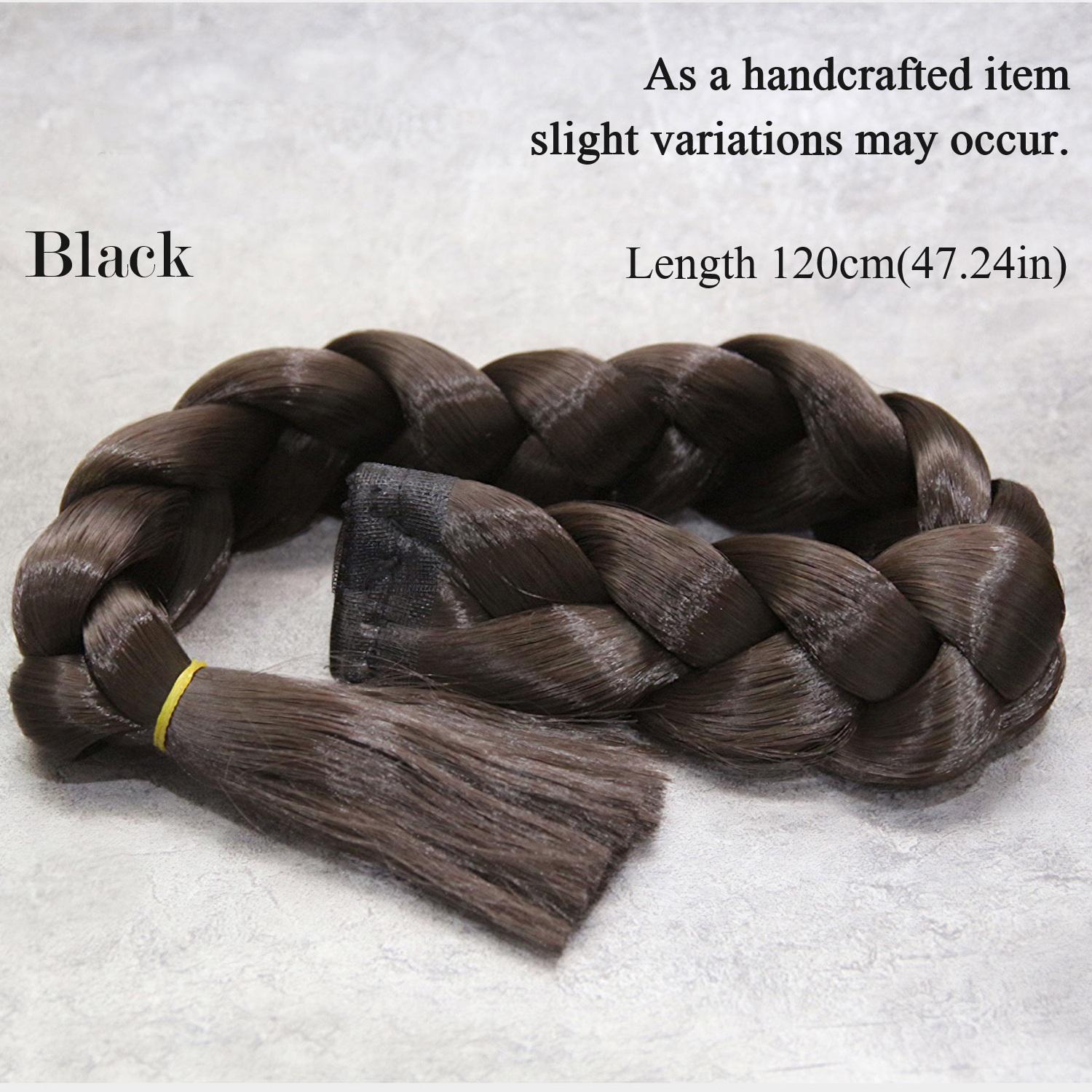 Rumi Ponytail Wig. Kpop Demon Hunte Korean Wig. Korean Traditional Hair Daenggi Tie Wig, Hanbok ...