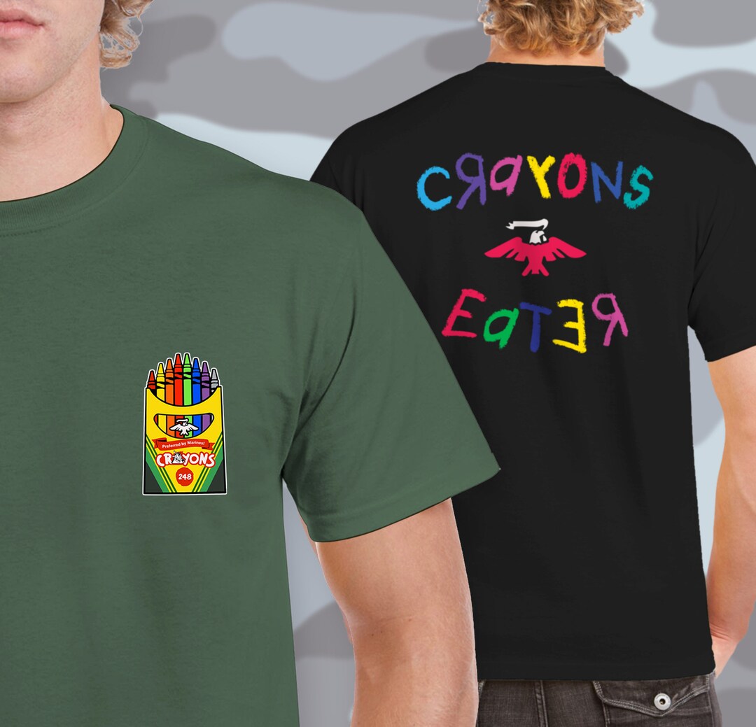 2-SIDED CRAYONS EATER Crayons Box Children's Crayons - Etsy