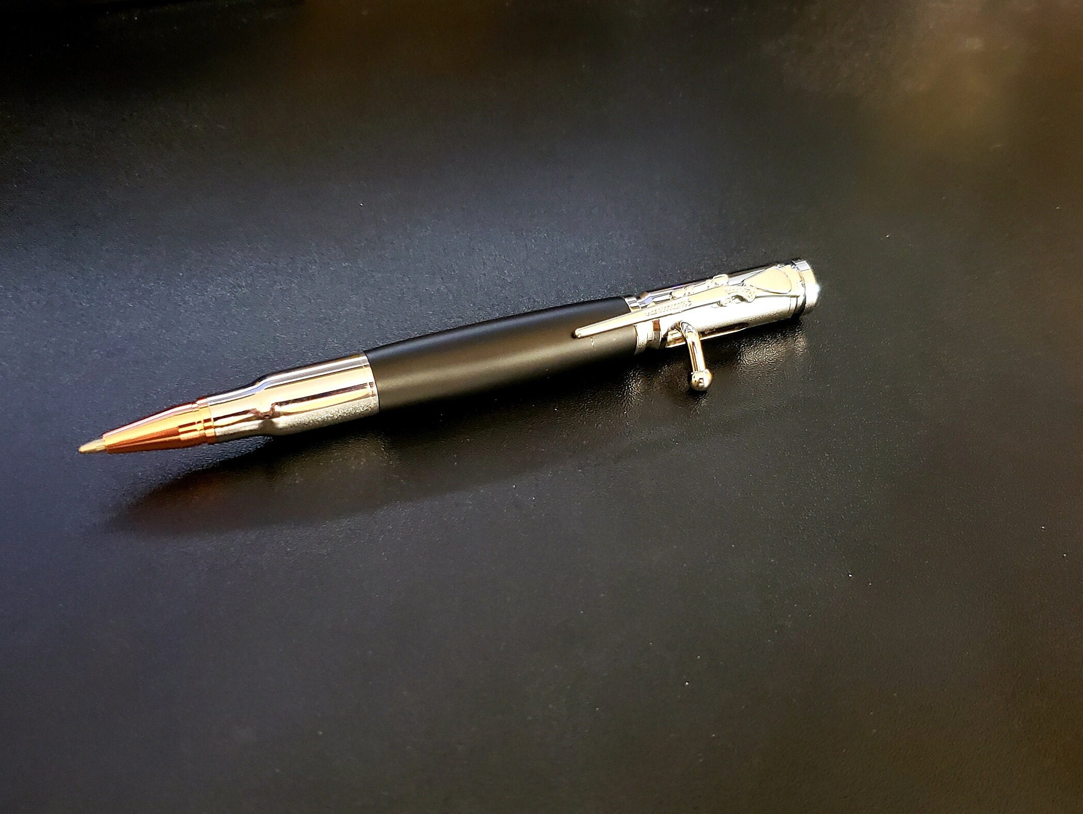 Luxury Bolt Action Rifle Bullet Pen - Etsy