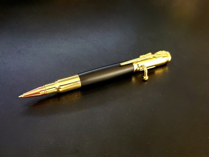 Luxury Bolt Action Rifle Bullet Pen - Etsy
