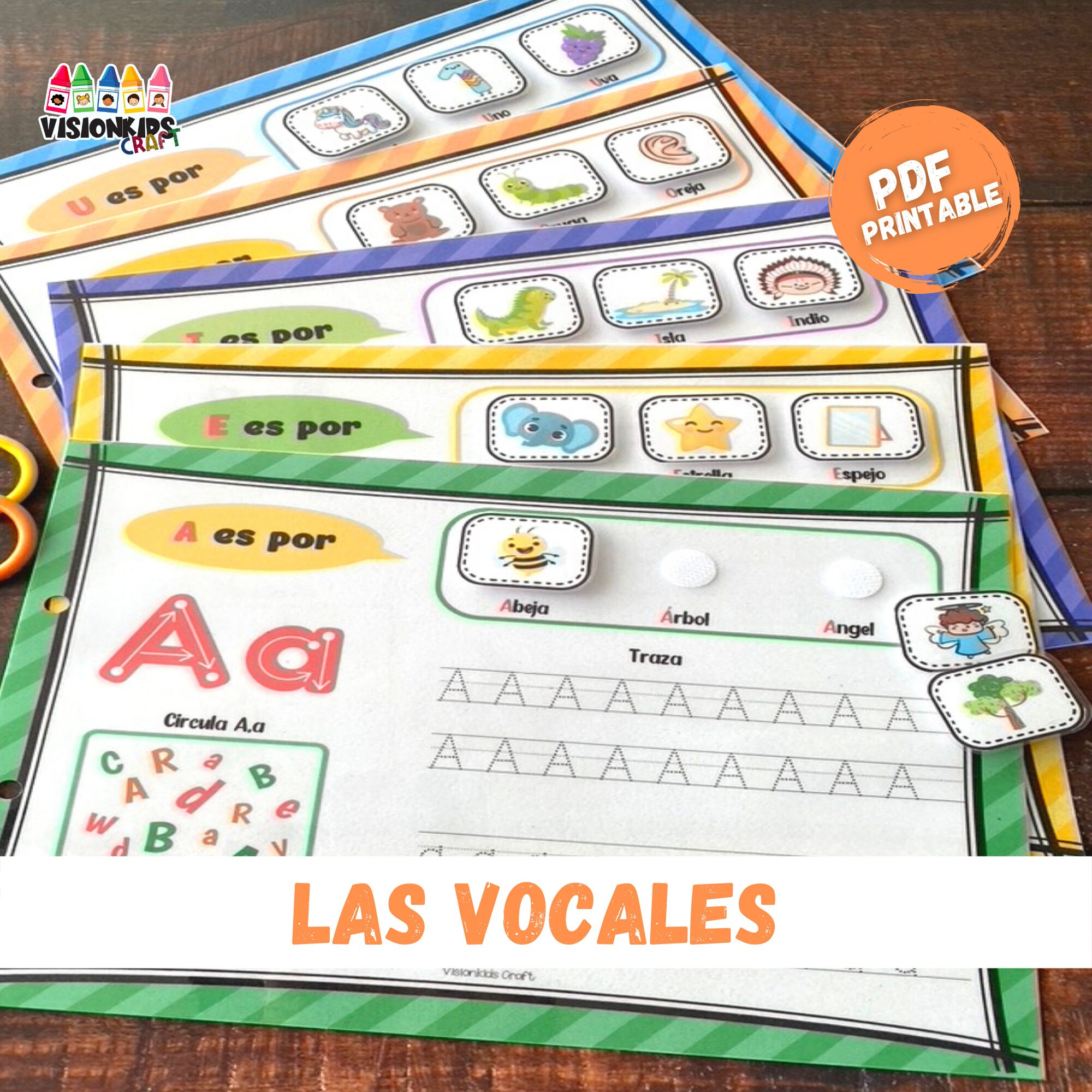 Spanish Vowels, Writing Uppercase and Lowercase Letters, Matching With ...