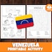 Venezuela Printable Activity, Word Search for Kids, Hispanic Heritage ...