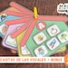 Las casitas de las vocales, juego educativo en español, además de ...