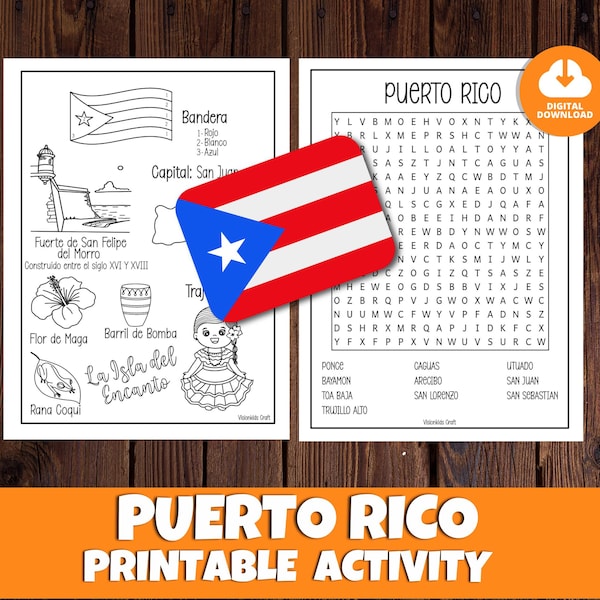 Puerto Rico Poster - Etsy