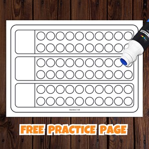 Spanish Dot Marker Numbers 0-20 Printable Activity Pack Educational ...