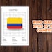 Colombia Word Search for Kids, Colombia Coloring Pages, Printable ...