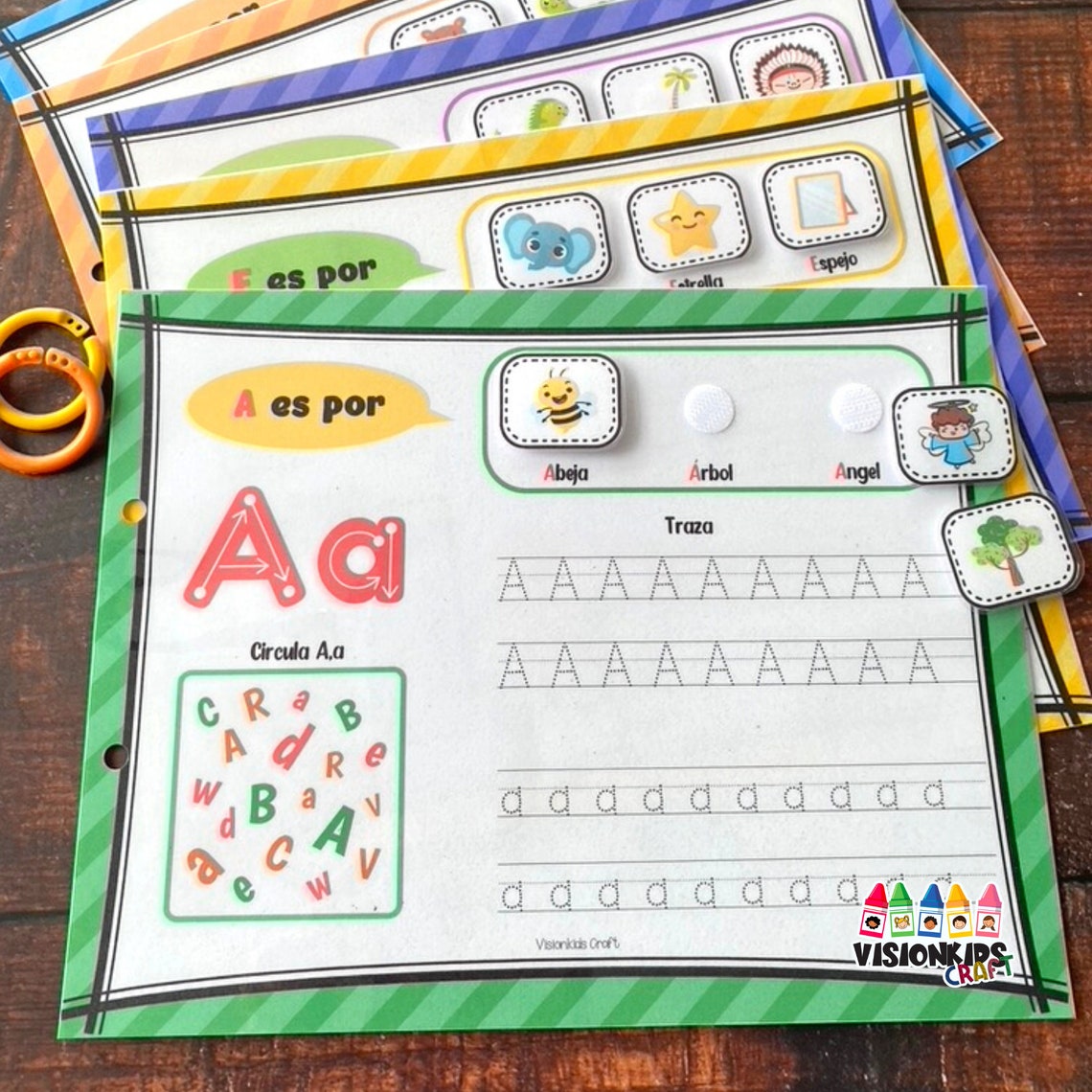 Spanish Vowels Writing Uppercase and Lowercase Letters - Etsy