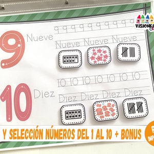 Learning Numbers 1 -10 With This Matching Game and Tracing Worksheet ...
