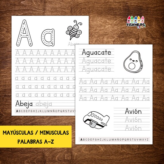 Hojas De Trabajo Del Alfabeto Español Complete La Hoja De Trabajo De