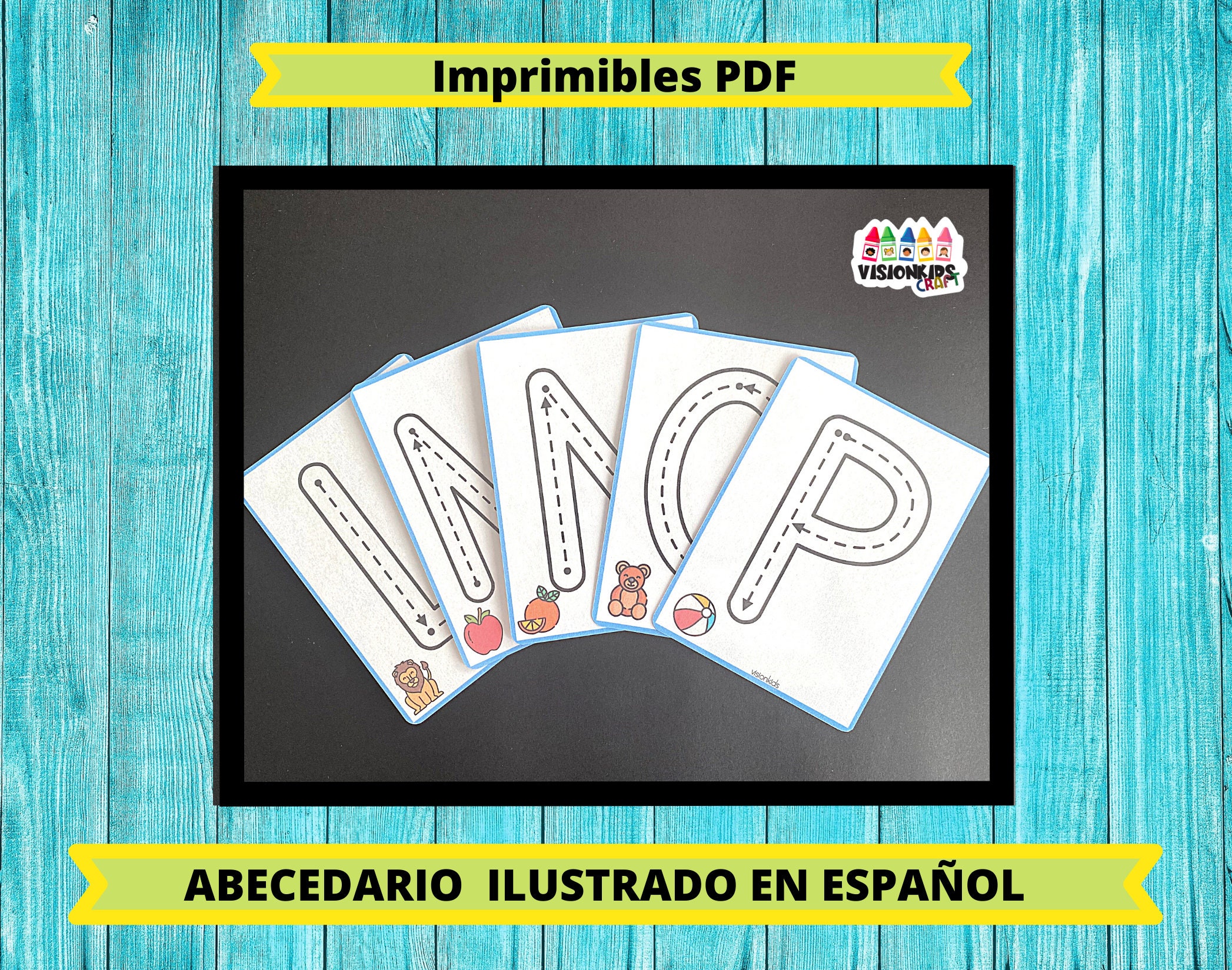 Tarjetas didácticas en español imprimibles, alfabeto en español ...