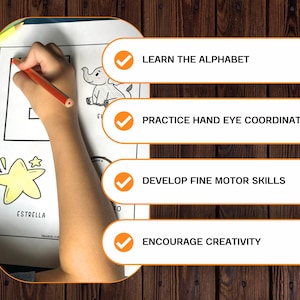 Spanish Big Alphabet, Printable Activity, A-Z Animals Coloring Pages ...