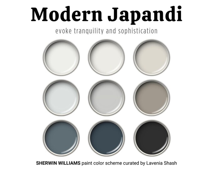 Japandi Color Palette Dulux Paint Canadian Color Codes Whole House ...