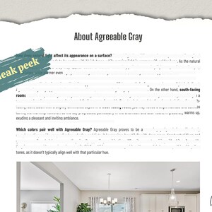Agreeable Gray Sherwin Williams, Whole House Modern Neutral Paint Color ...