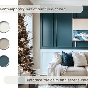Drift of Mist Sherwin Williams Color Palette: Whole House Interior Wall ...